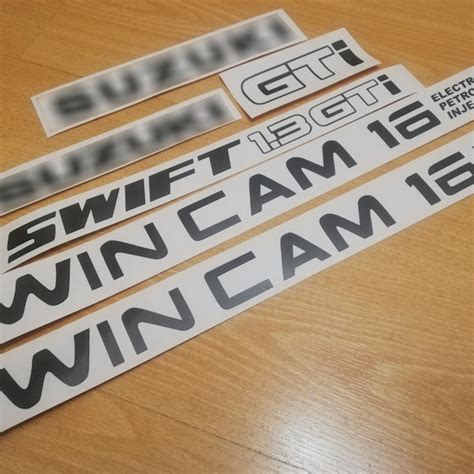 Suzuki Swift Decals Etsy
