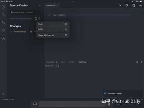 用 iPad 来写代码GitHub 又一代码编辑器开源了 知乎