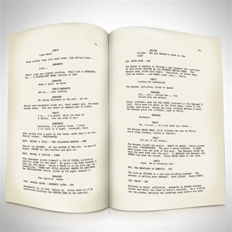 Percy Jackson And The Olympians The Lightning Thief Script Limited