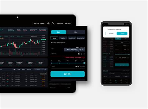 Cryptocurrency Exchange Design On Behance