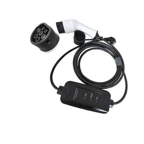 Powerbox Ev 휴대용 충전기 유형 2 충전소 상자 Ac 자동차 충전 35kw 16a