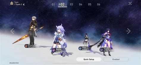 My Simulated Universe 6 Team R Honkaistarrail