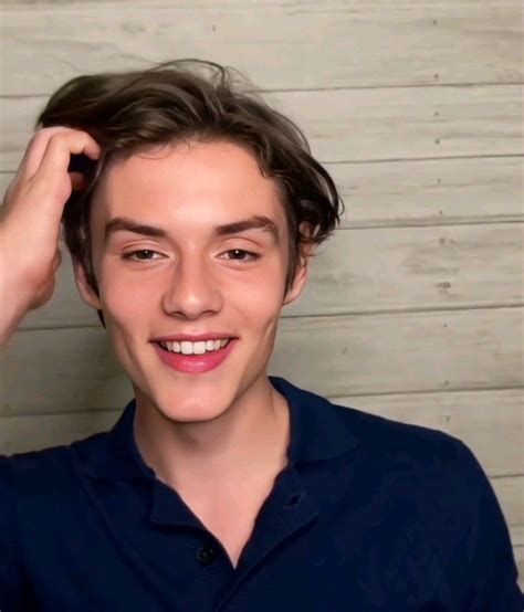 Louis Partridge Glamour Interview Hair Color Light Brown Future