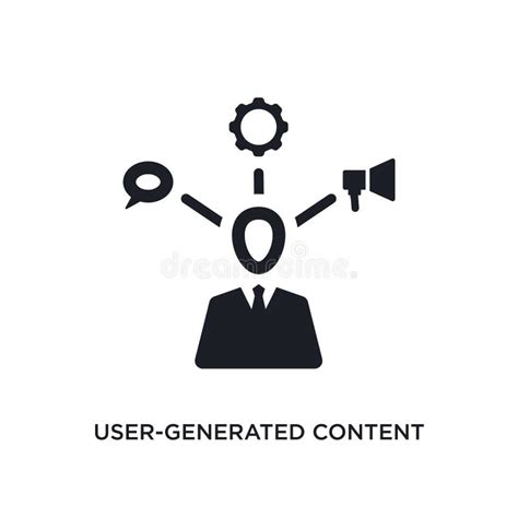 User Generated Content Isolated Icon Simple Element Illustration From Technology Concept Icons