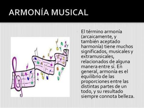 ¿cómo Definir La Armonía Musicway