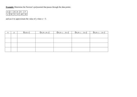 Chapter 5 Interpolation Ppt