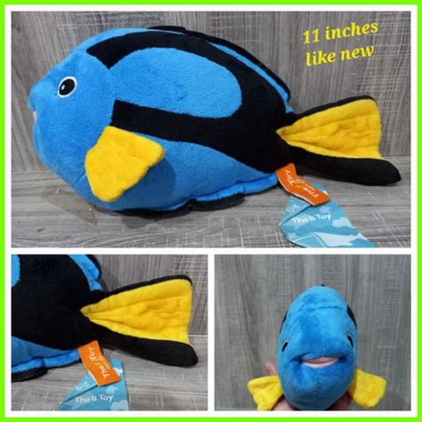 ๑ ♀ Disney Finding Characters Nemo Dory Gill Flounder Plush Toy Preloved Shopee Philippines