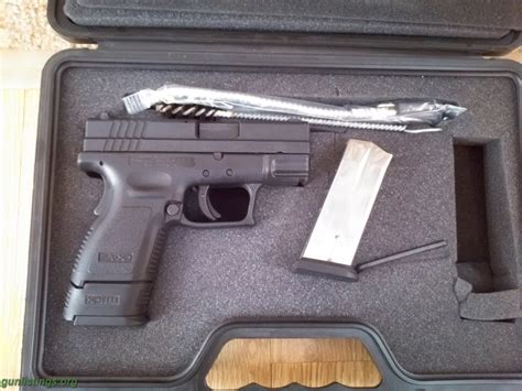 Pistols Springfield Xd 9 Sub Compact 9mm Kit Handgun Subcompact