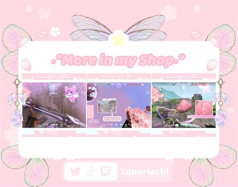 Valorant Cute Clove Fairy Devil Overlay Map Cover Bundle Twitch