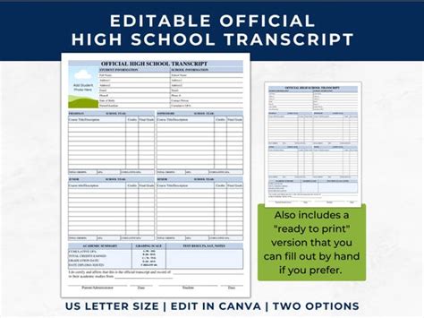 High School Transcript Example Create Accurate Homeschool Transcripts