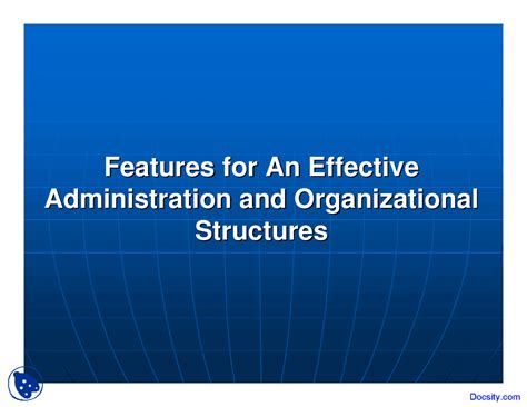 Effective Administration And Organizational Structures Zakat Management System Lecture