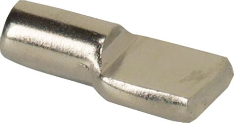 20 Taquets Détagère à Enfoncer Acier Chrome Diam 5 Mm Leroy Merlin