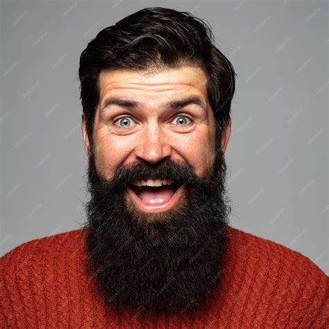 Premium Photo Happy Man Smile Handsome Smiling Young Guy Funny Face