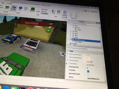 how do i get a speedometer gui to work roblox