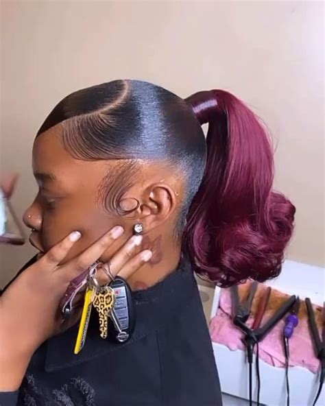 High Ponytail With Bangs Very Cute Artofit