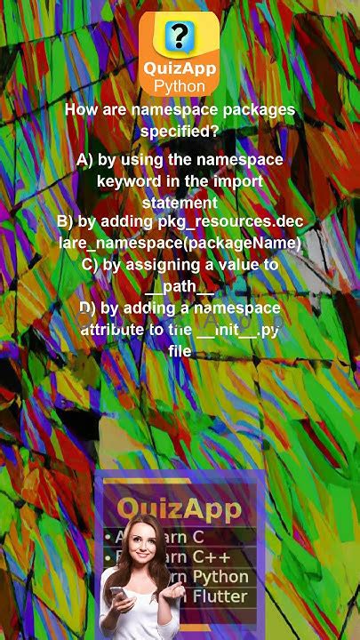 Python How Are Namespace Packages Specified Youtube