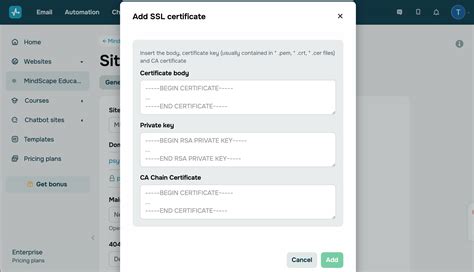 Как подключить Ssl сертификат на домен Sendpulse Kz