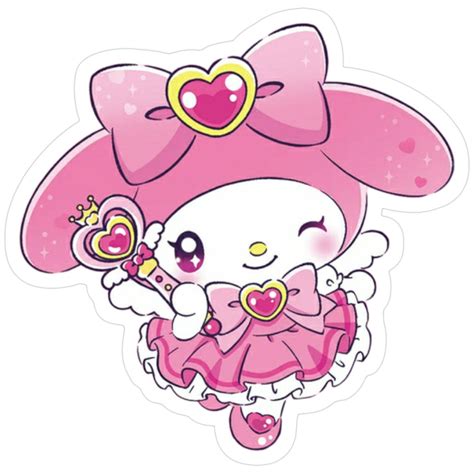 Princess Melody Sticker Elephant Valentine Stickers Design Kawaii