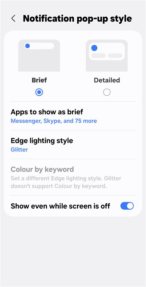 Edge Lighting Style Not Working Samsung Community