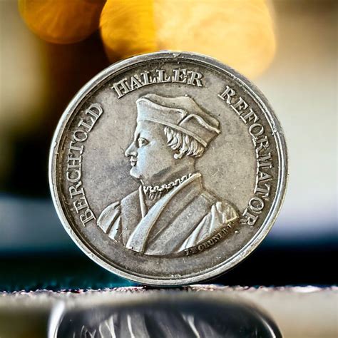 Silber Medaille Berchtold Haller Reformator Gebraucht In Winterthur Für Chf 16 Mit Lieferung