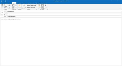 how to put a time delay on outlook emails design talk