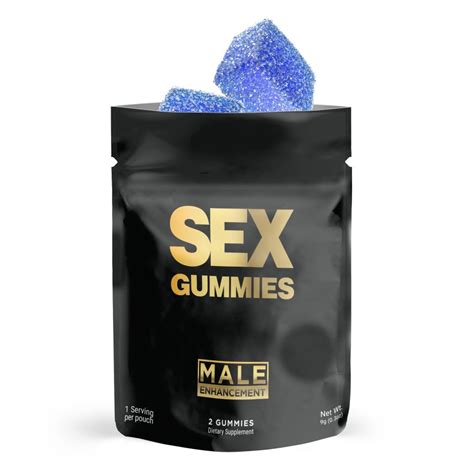 2 Pack Sex Gummies Single Dose Male Enhancement Gummies