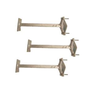 Mastil Para Pararrayos De Acero Inoxidable De 2″ X 6 Mts De Longuitud