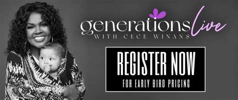 Generations Live Conference Cece Winans Generations Live Conference