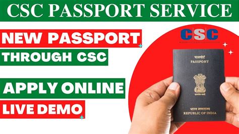 Cyber City Csc Csc Passport Fresh Application Apply
