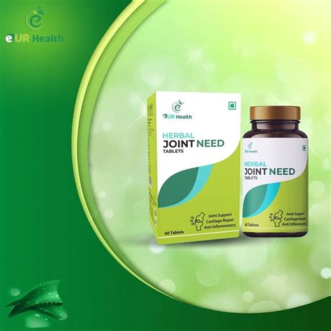 Eur Herbal Joint Need Tablets At ₹ 179bottle Ahmedabad Id 26764982962