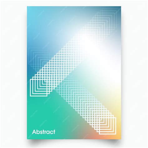 Premium Vector Free Vector Geometric Square Gradient Abstract