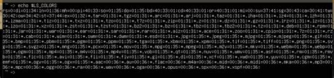 Server Changing LS COLORS In Ubuntu Works In Terminal But Not Permanently In Bashrc