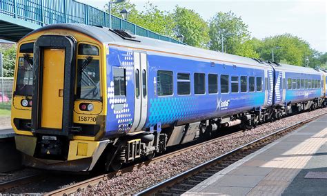 Scotrail Trains Class 158 158730 Dunfermline Queen Margare Flickr