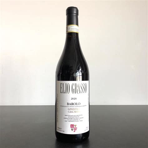 2020 Elio Grasso Ginestra Vigna Casa Mate Barolo Docg Italy Leon
