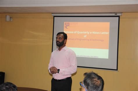 Glad To Release The Quarterly Newsletter Of School Of Engineering And