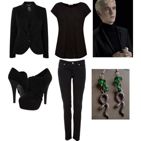 Draco Malfoy By Soundofinevitability On Polyvore Slytherin Fashion