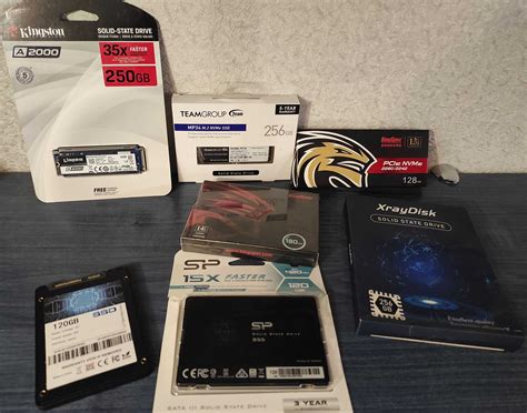 SSD диски 120Гб-2Тб SATA, mSata, m2 NGFF, m2 NVME: 360 грн ...