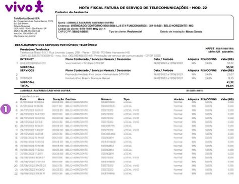 Vivo Detalhamento Da Conta Retoedu