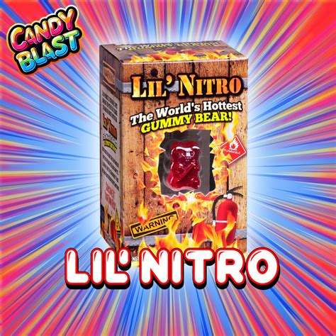 Lil Nitro Worlds Hottest Gummy Bear Candy Blast Shop
