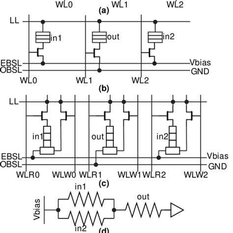 Logic Gate Construction In A Reram 17 B Stt Mram 7 C