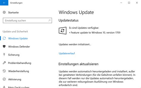 Feature Update Auf Windows 10 Version 1709 Fall Creators Update Build 16299 15 Windows Faq