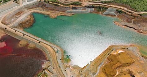 Aerial Survey Of Nickel Mining Philippines Stock Video Video Of