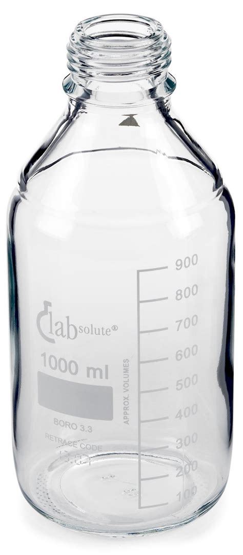 Glass Bottle 1 L Atkf Titrator Hach