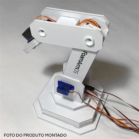 Foamarmds BraÇo RobÓtico FaÇa VocÊ Mesmo Para Arduino Arducore