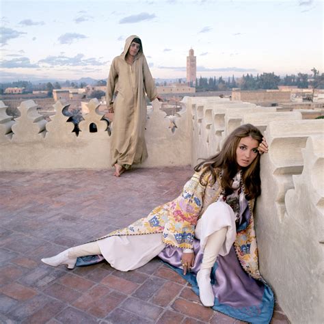 The Far East Pictured Here Talitha Getty Epitomizing The Current