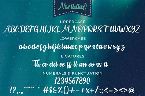 Northline Script Font · 1001 Fonts