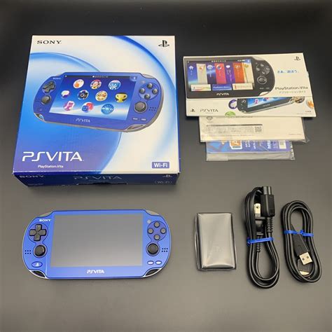 Ps Vita Pch 1000 Sony Playstation Accessory Complete Console Used Rank