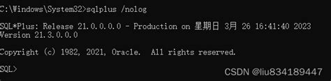 Windows Oracle21c数据库搭建oracle Database 21c Windows安装 Csdn博客