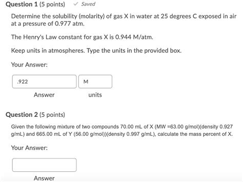 solved question 1 5 points saved determine the