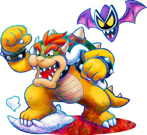 Antasma Antasma Bat Bowser Mario And Luigi Dream Team Mario